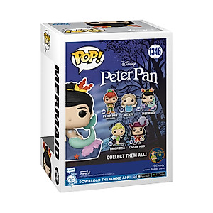 Funko POP! Disney: Peter Pan 70th - Mermaid - Collectable Vinyl Figure - Gift Idea - Official Merchandise - for Kids & Adults - Movies Fans - Model Figure for Collectors and Display