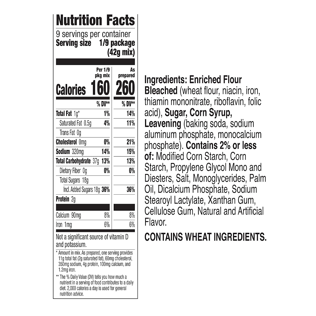 Betty Crocker Delights Super Moist French Vanilla Flavored Cake Mix, 13.25 oz