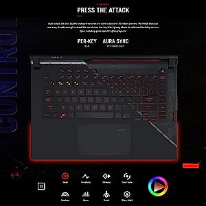 2023 Newest ASUS ROG Strix Scar 15 Gaming Laptop, 15.6" QHD 240Hz IPS Display, Intel Core i9 12900H Processor, NVIDIA GeForce RTX 3070 Ti, 64GB DDR5 RAM, 2TB SSD, Per-Key RGB keyboard, Windows 11 Home