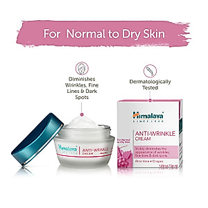 Himalaya Anti-Wrinkle Cream for Reducing Wrinkles, Fine Lines and Dark Spots, Moisturizes & Repairs, 1.69 oz