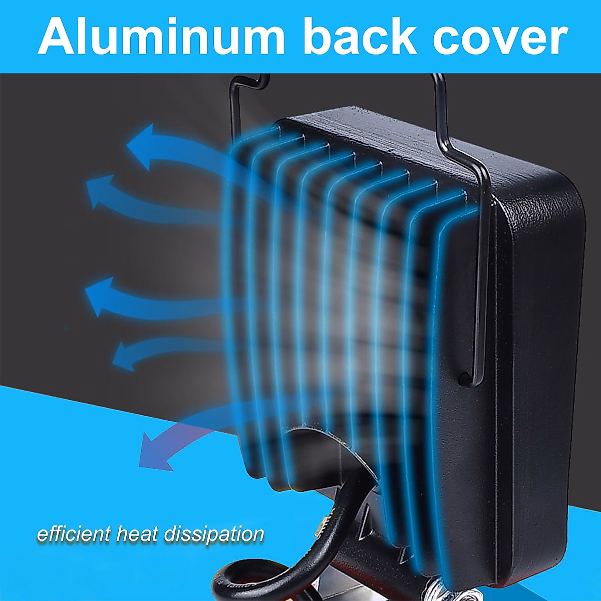 Cordless LED Work Light for Makita 14.4V/18V LXT Battery, Portable Flashlight Jobsite Light Spotlight Tool for Makita BL1850, Lamp Flood Light for Repairing/Garages/Emergency(No Battery)