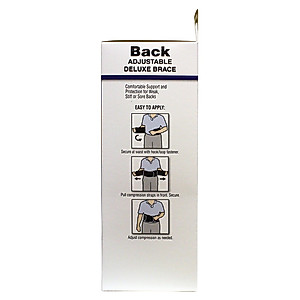Flex Aid Back Brace Deluxe Support