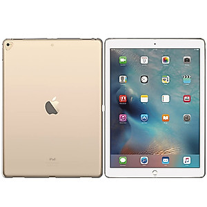 Puxicu Clear Case for iPad Pro 12.9 inch 2017/2015, Slim Design Flexible Soft TPU Protective Cover for iPad Pro 12.9"(1st and 2nd Generation, 2015 and 2017 Model) Tablet, Transparent