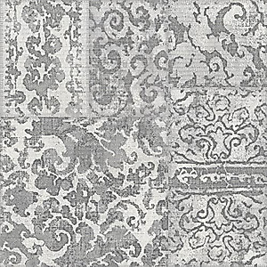 FloorPops Rahele Peel & Stick Floor Tiles, Gray