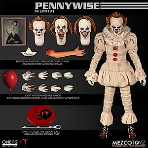 Mezco One:12 Collective IT Movie (2017) Pennywise Action Figure