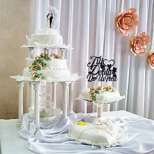 Till Death Do Us Part Cake Topper, Till Death My Love, Halloween Skull Wedding Cake Decor, Wedding Engagement/Bridal Shower Party Decortions