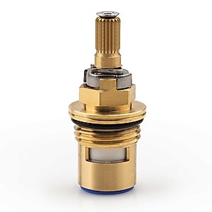 Shower Faucet Cartridge Fit Kohler Shower Valve Cartridge Replacement, Ceramic Valve Cartridge Compatible with Gp77006-Rp 2-Handle Faucet, Cold