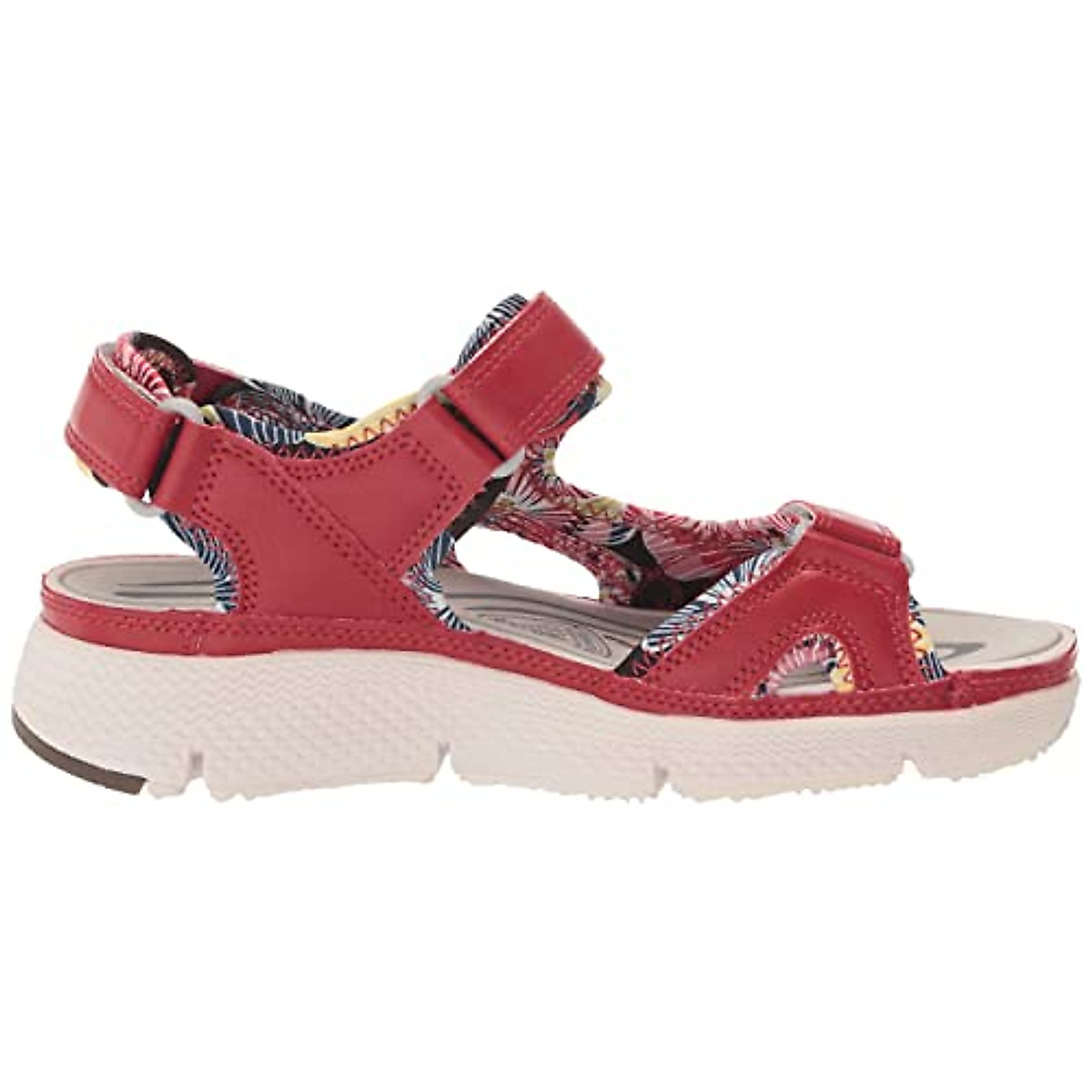 ALLROUNDER by MEPHISTO Women's Its Me Sandal, Red Soft, 8
