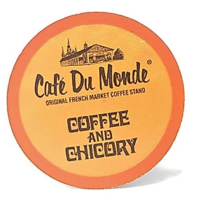 Cafe Du Monde Coffee and Chicory Single-Serve Cup Pods, 12 Count