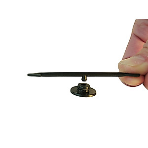 Game Spinner 12 Pack - 3 Inch Black Plastic Arrow Game Spinner - Small Lightweight Game Spinners for School - Spinners for Games - Game Pieces, Blank Arrow Spinner Gameboard Spinners