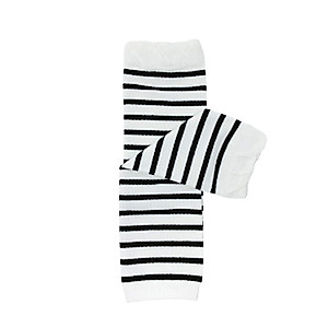 Bowbear 5 Pair Baby and Toddler Leg Warmers, Happy Legs Pink & Gray