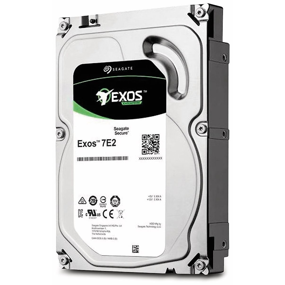 Seagate Exos 7E2 2TB SATA 6Gb/s 128MB Cache 3.5-Inch Enterprise Hard Drive (ST2000NM0008)