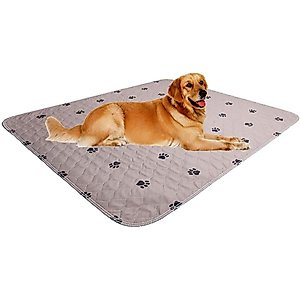 Generic Washable Dog Pee Pads,Puppy Pads,Reusable Pet Training Pads,Large Dog Pee Pad,Waterproof Pet Pads for Dog Bed Mat,Super Absorbing Whelping Pads,2 Pack 36X41, Gray