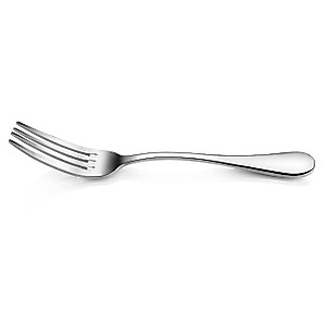 Artaste 59328 Rain 18/10 Stainless Steel Dinner Fork, 7.6-Inch, Set of 12, Silver