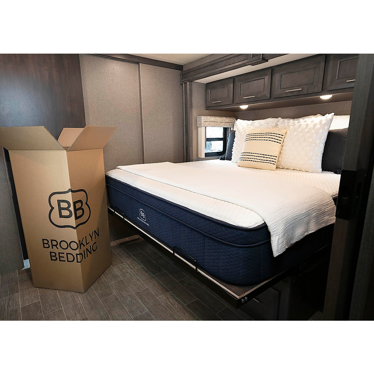 Brooklyn Bedding Aurora Luxe RV Mattress - Medium, RV King (72x80)