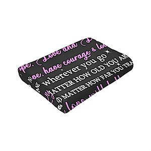 to My Granddaughter Blanket from Grandmom Throw Blankets Throws for Christmas Birthday Gifts 50X60 Inch