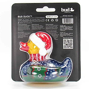 Christmas Jumper (Bad Holiday Sweater) by Bud Duck | Bath Toy, Collectable, Elegant Packaging | Child Safe