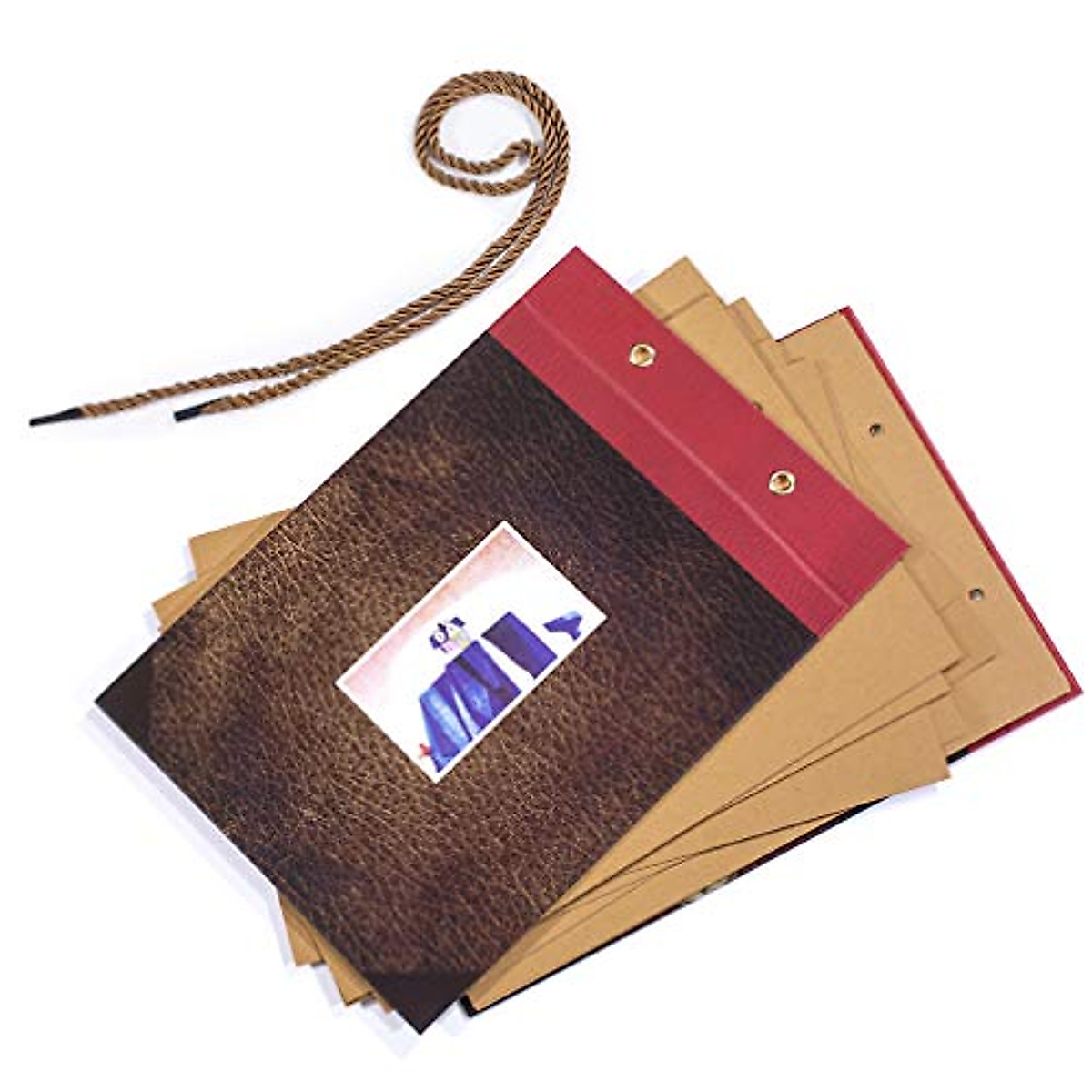 Scrapbook Photo Book, Our Adventure Book, Adventure Book, Adventure Scrapbook Handmade DIY Family Scrapbook Photo Album Up Travel Scrapbook for Memory Record, Anniversary, Wedding, Travelling