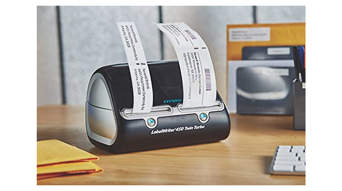 DYMO LabelWriter 450 Twin Turbo Printer - Fast Ink-Free Labeling