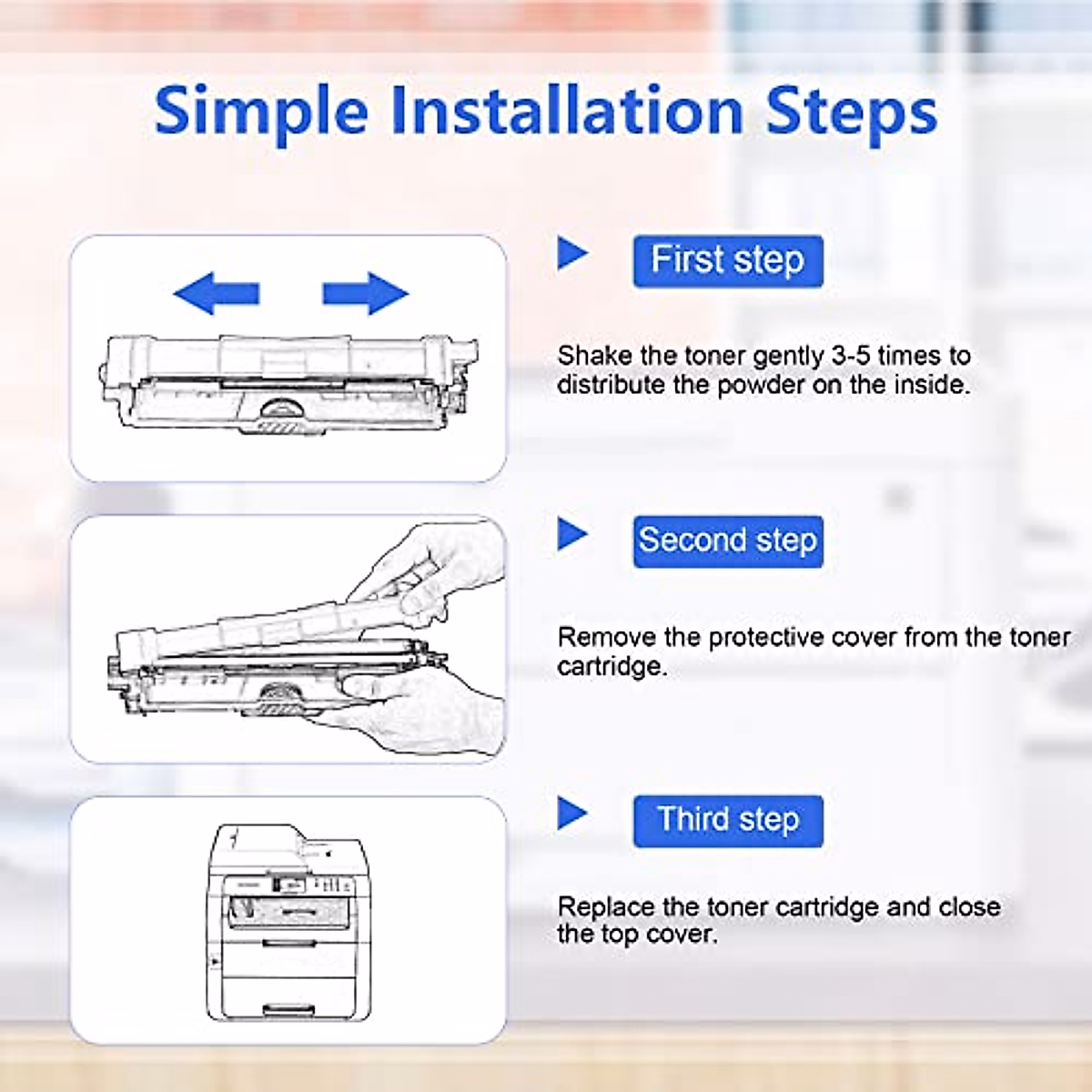 MANDBOY TN221BK TN221C TN221M TN221Y tn221 Toner Cartridge High Yield Compatible Replacement for Brother tn221 Toner Cartridge 4 Pack HL-3140CW MFC-9330CDW DCP-9015CDW Printer Ink, TN2214pk