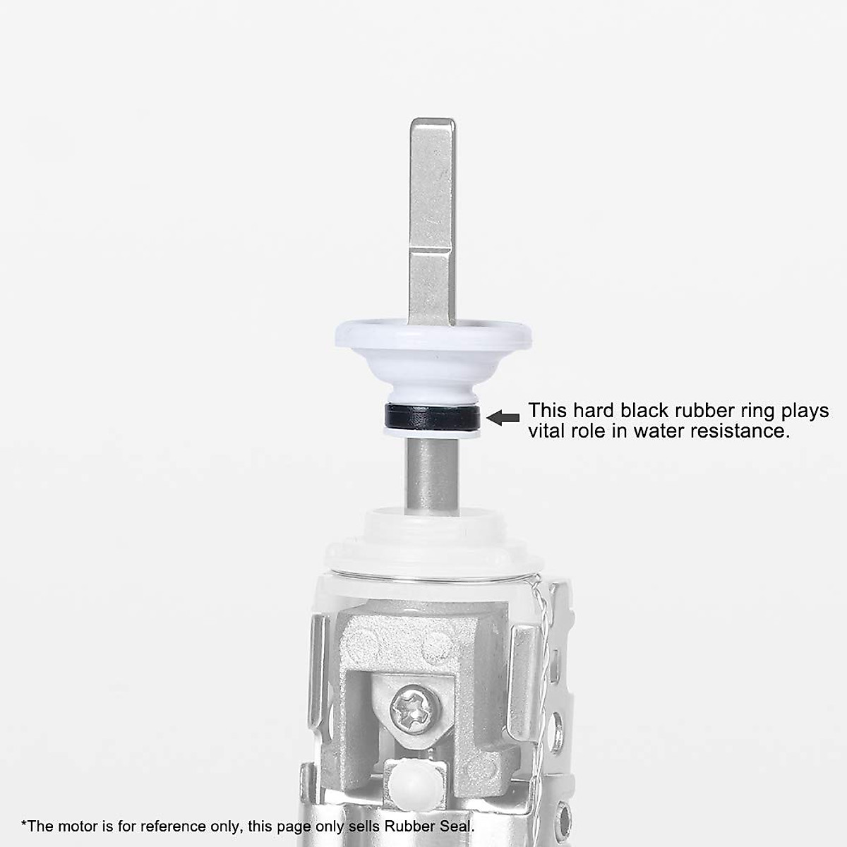 Upgraded Toothbrush Waterproof Shaft Rubber Seal Replacement Parts Compatible with Philips HX751v HX6810 HX9690 HX9957 HX6836 HX992B HX993W Series Electric Toothbrush