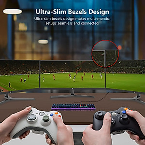 Z-Edge UG34W 34-inch Gaming Monitor, 165Hz Refresh Rate/1ms Response Time, Frameless Ultrawide Monitor, 3440 x 1440 Display, 21:9 Aspect Ratio, AMD FreeSync Technology