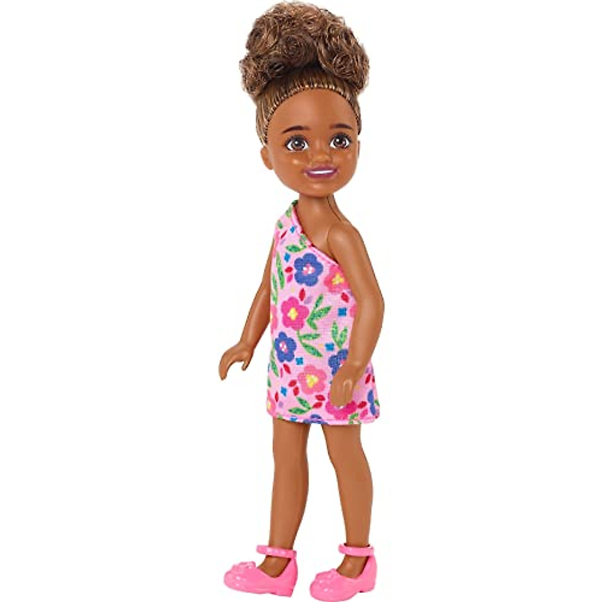 Barbie Chelsea Dolls, Set of 3: 1 Blonde & 2 Brunette Small Dolls with Removable Dresses & Shoes, Colorful Prints (Amazon Exclusive)