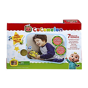 Cocomelon Musical Bus for Kids - Yellow School Bus with Built-in Cocomelon Songs and Sound Effects Fun Musical Cocomelon Toy for Cocomelon Merchandise Fans Bus Toy for Toddlers with Flashing Light