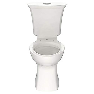 American Standard 204AA200.020 Edgemere Right Height Elongated Dual Flush Toilet, White