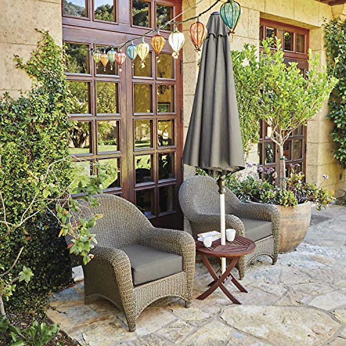 Classic Accessories Montlake Water-Resistant 74 x 23 x 3 Inch Outdoor Chaise Lounge Cushion, Patio Furniture Cushion, Light Charcoal, Outdoor Seat Cushions