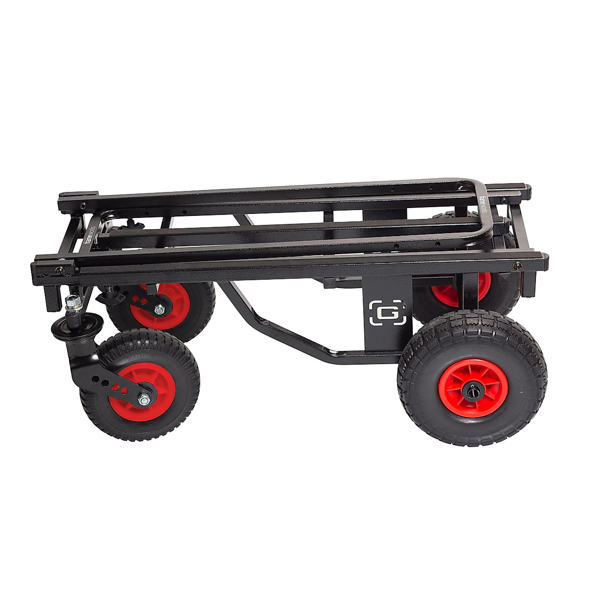 Gator Frameworks All-Terrain Folding Multi-Utility Cart with 30-52” Extension & 500 lbs. Load Capacity (GFW-UTL-CART52AT)