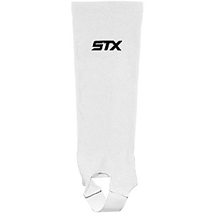 STX Field Hockey Shin Guard Sleeve, White, One Size