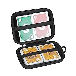 Anleo Hard Travel Case for SKIP BO Card Game (Only Case)