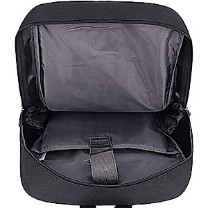 Backpack 17.3"X11.4"X5.1" Purple Shoulder Bag For Travel