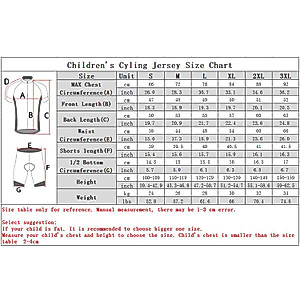 Boys Cycling Jersey Sets Kids Biking Top Shorts Bottom Children Summer Short Sleeve Bike Jersey Girls Bicycle Clothing