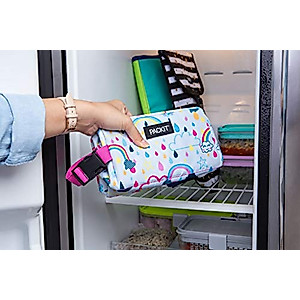PackIt Freezable Snack Box, Rainbow Sky
