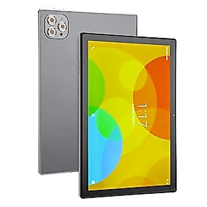Qinlorgo 10.1 Inch Tablet PC, 5G WiFi Octa Core Processor Tablet PC for Travel (US Plug) (RTLRqta459kzx2-12)