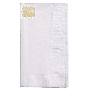Perfect Stix 2 Ply White Dinner Napkins - Pack of 150ct