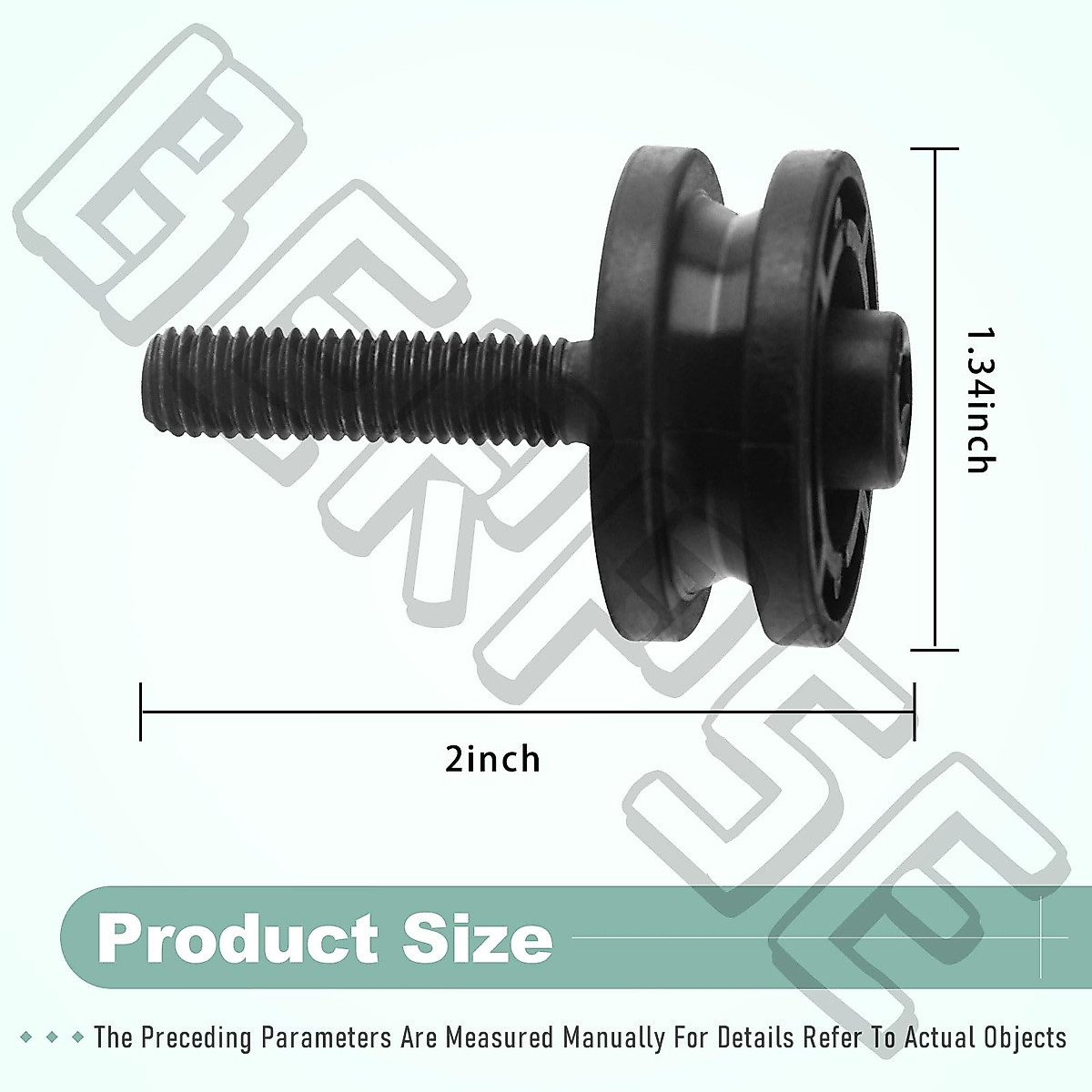 BERPSE 305784005 089041054704 Tile Saw Roller Assembly, for 7" Tile Saw, Compatible with Ryobi DT180EVO Saw, Fits Model R4030, R4031, R4030S, R4031S, R40311