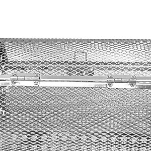 Oven Basket, Stainless Steel Bakeware Oven Roast Baking Nuts Beans Peanut Basket BBQ Grill (12 * 18cm)