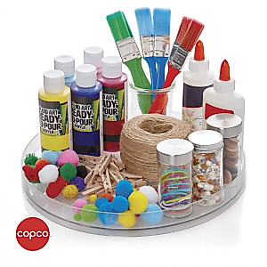 Copco Rotating Storage Turntable, 11.5-Inch, Clear