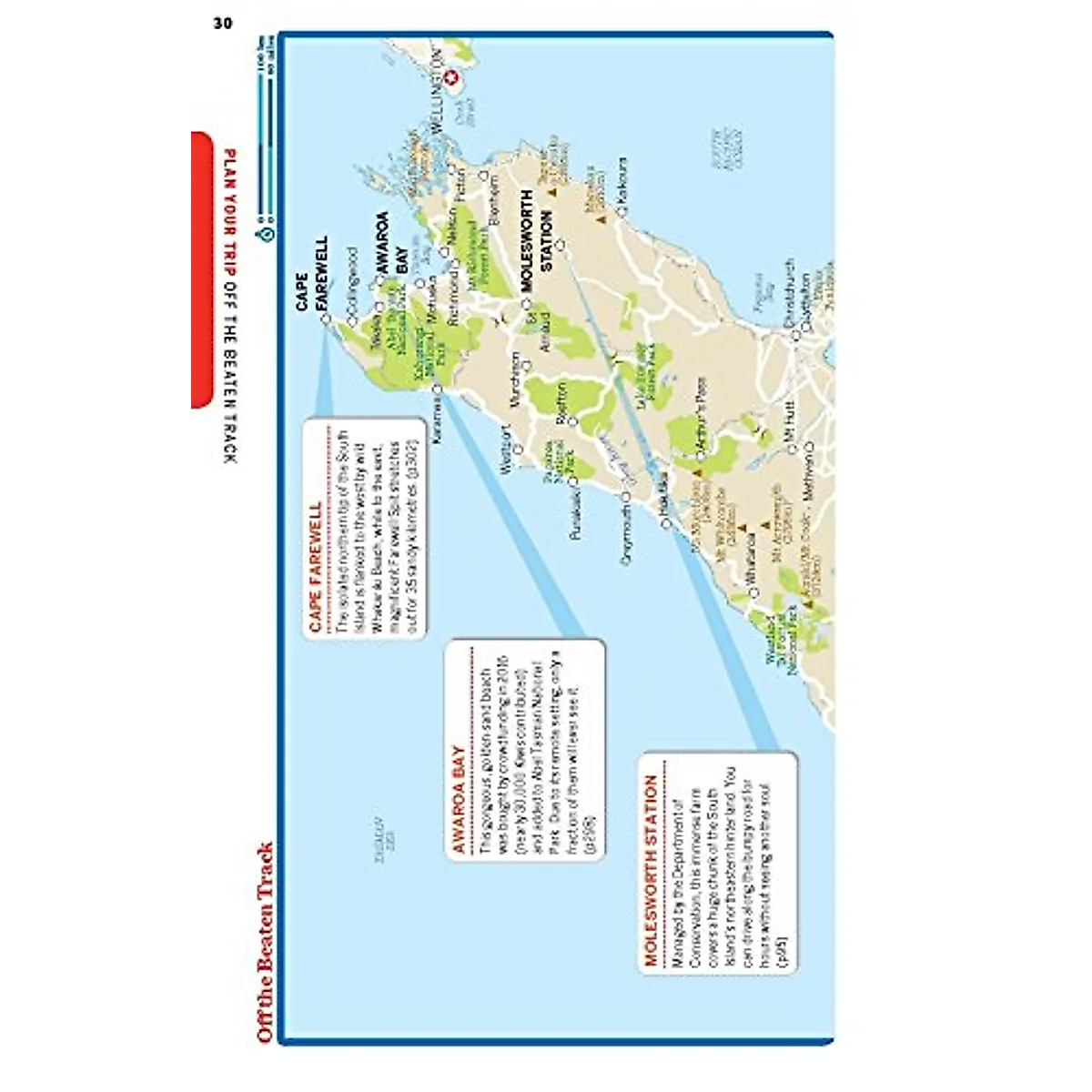 Lonely Planet New Zealand's South Island 6 (Regional Guide)