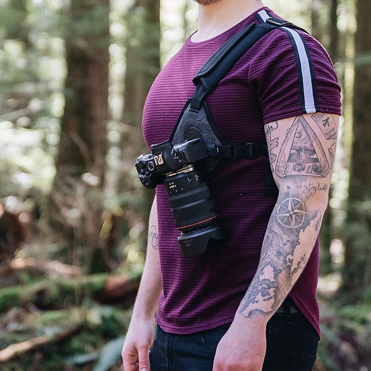 Cotton Carrier Skout G2 Sling Style Harness for One Camera - Grey