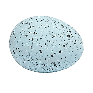 Creative Co-Op Boxed Set of 12 Blue Speckled Ceramic Robin Eggs