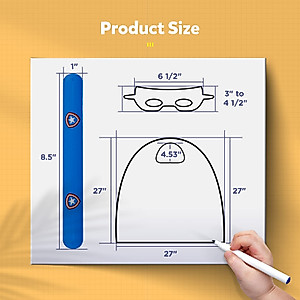 KARAZZO Superhero Capes Set and Wristbands Kids Costumes Halloween Christmas Cosplay Dress Up for Boys (5-PACK CAPES SET)