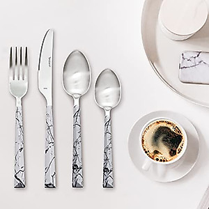 Hampton Forge White Dali Marble 16 Piece Set, 1.80 LB