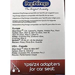 Peg Perego Car Seat Adapter for Ypsi - Accessory - Grey