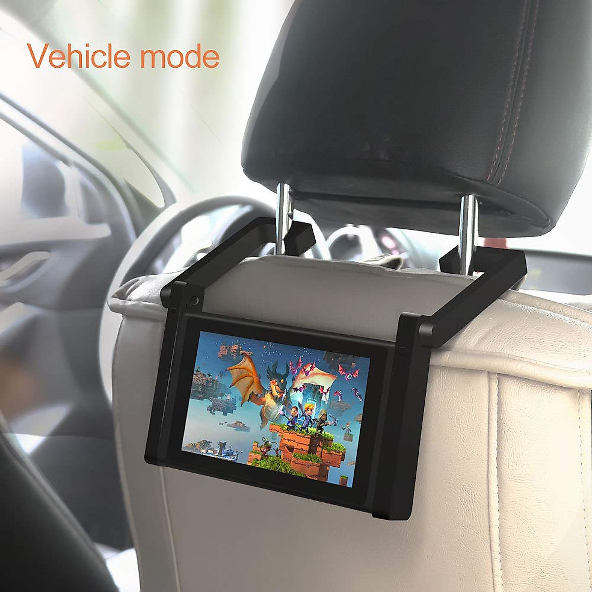 ECHZOVE Stand for Switch, Portable and Adjustable Car Holder and Playstand for Switch