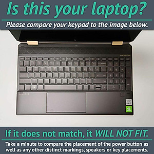 MightySkins Skin for HP Spectre x360 15" (2020) - Geometric Marble | Protective, Durable, and Unique Vinyl Decal wrap Cover | Easy to Apply, Remove, and Change Styles | Made in The USA