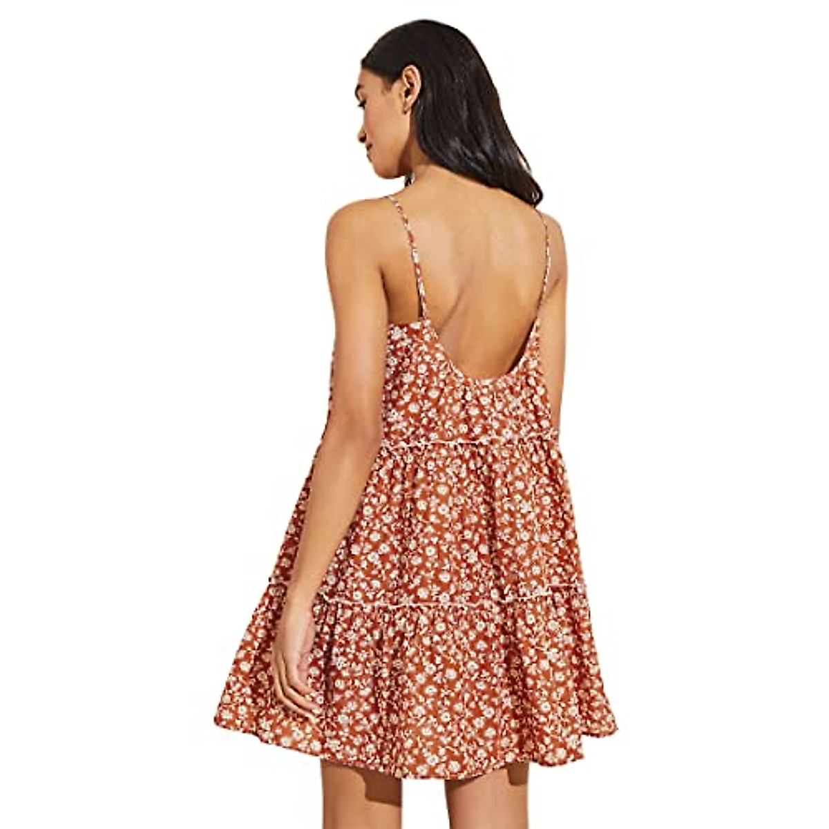 Eberjey Garden Marga Cover-Up Redwood/Sand SM